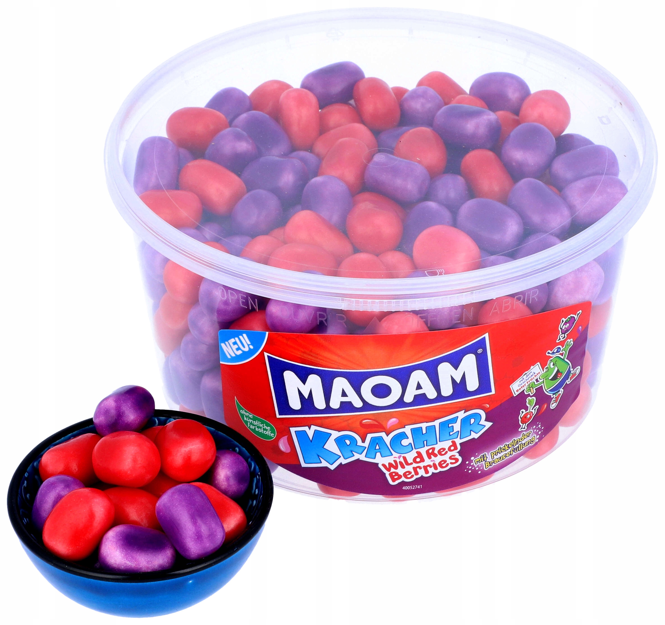 Gumy Owocowe HARIBO MaOaM Kracher Wild Red Berries 14200641311 - Allegro.pl