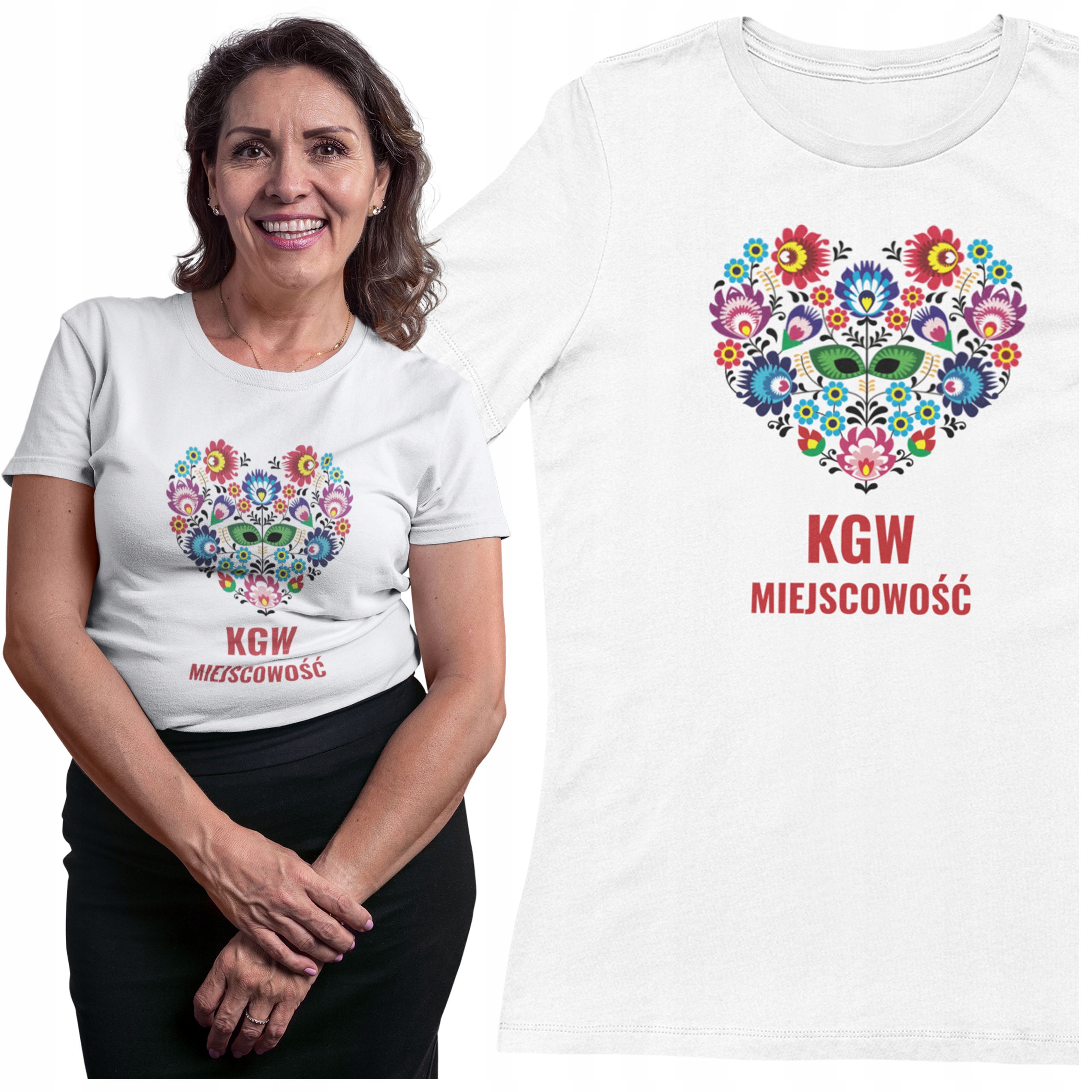 Koszulki dla Kgw Kół - T-shirty i koszulki damskie - Moda damska na Allegro.pl