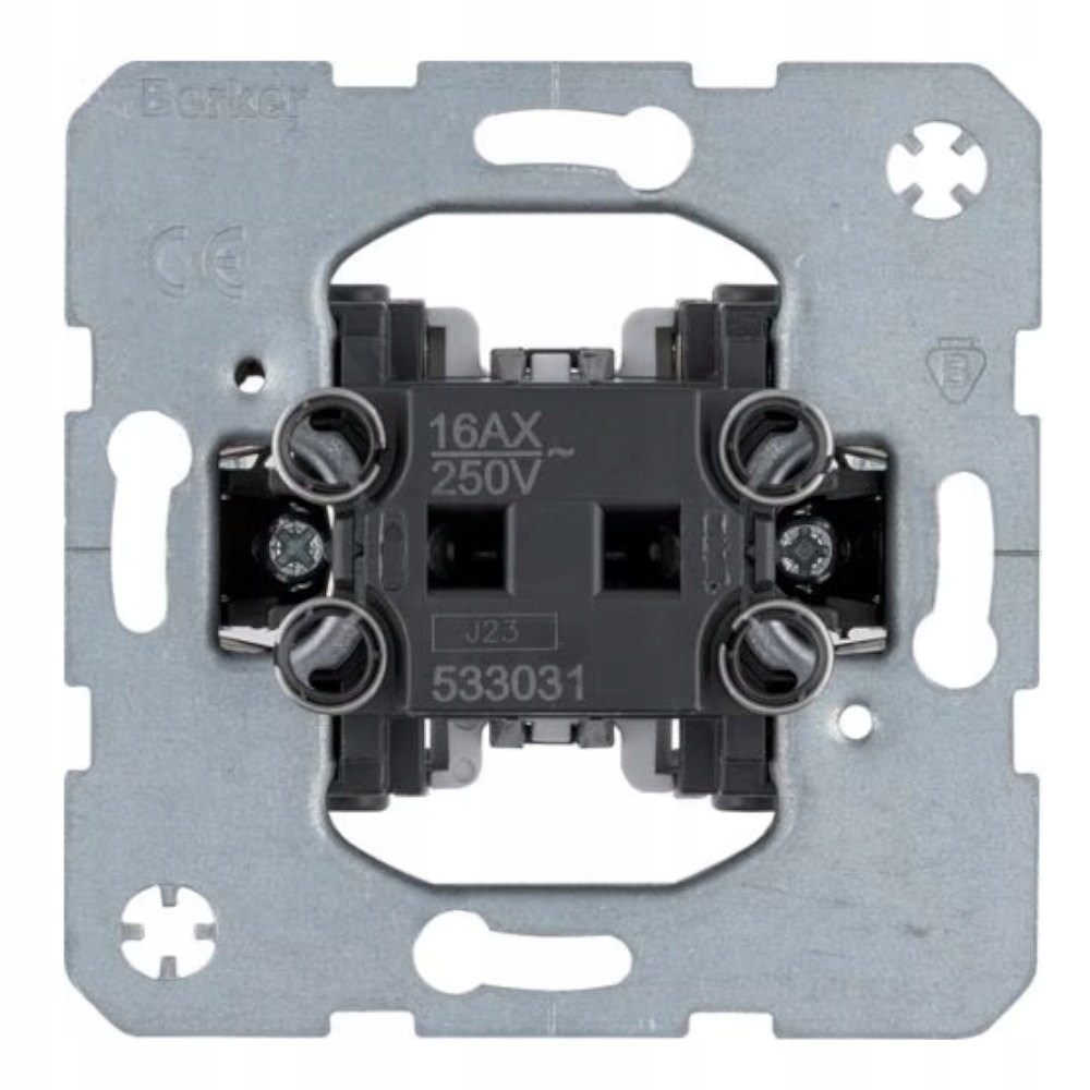 Berker one.platform łącznik jednobiegunowy 533031 (4011334430063 ...