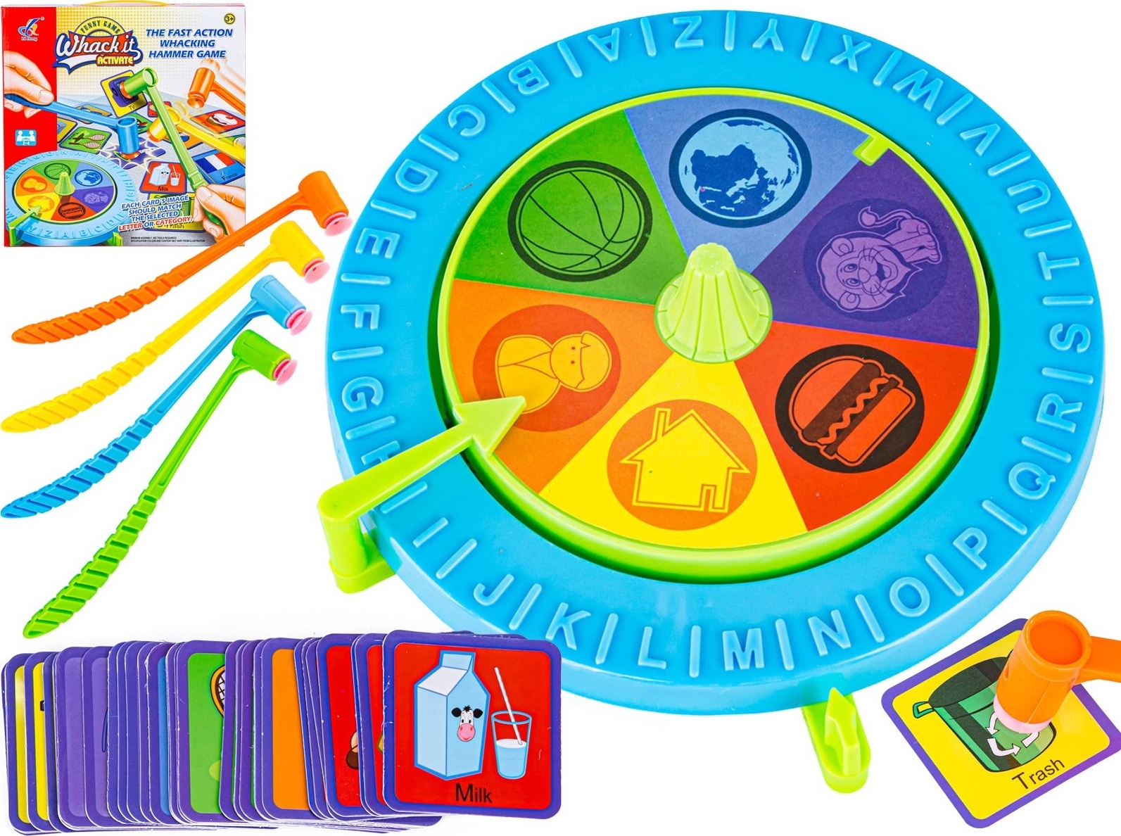 Gra zręcznościowa logiczna SKOJARZENIA REFLEKS dla dzieci 4 5 6 7 lat ...