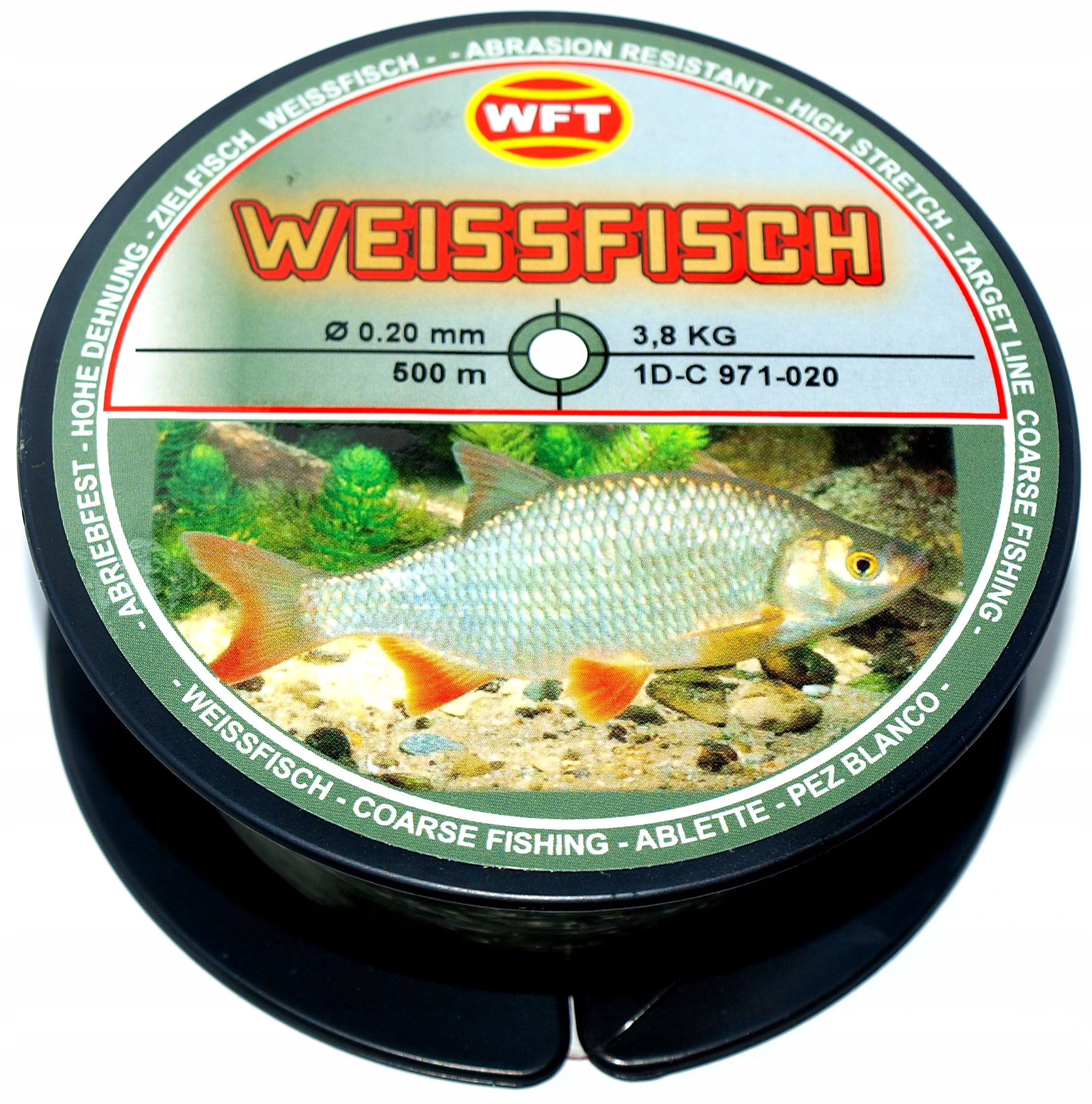 Żyłka WFT WEISSFISCH na białą rybę 0,20 - 500m - 11869288516 - Allegro