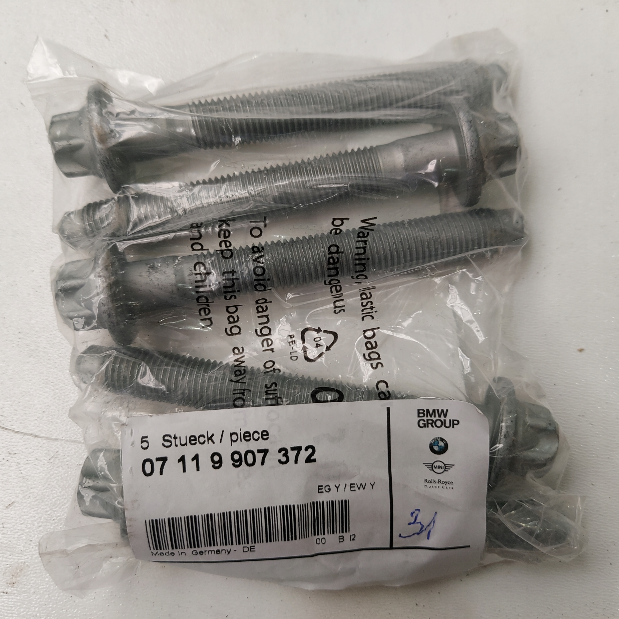 ŚRUBA WAHACZA BMW F20 F2 F30 F36 G20 071 19907372 07119907372 za 30 zł ...