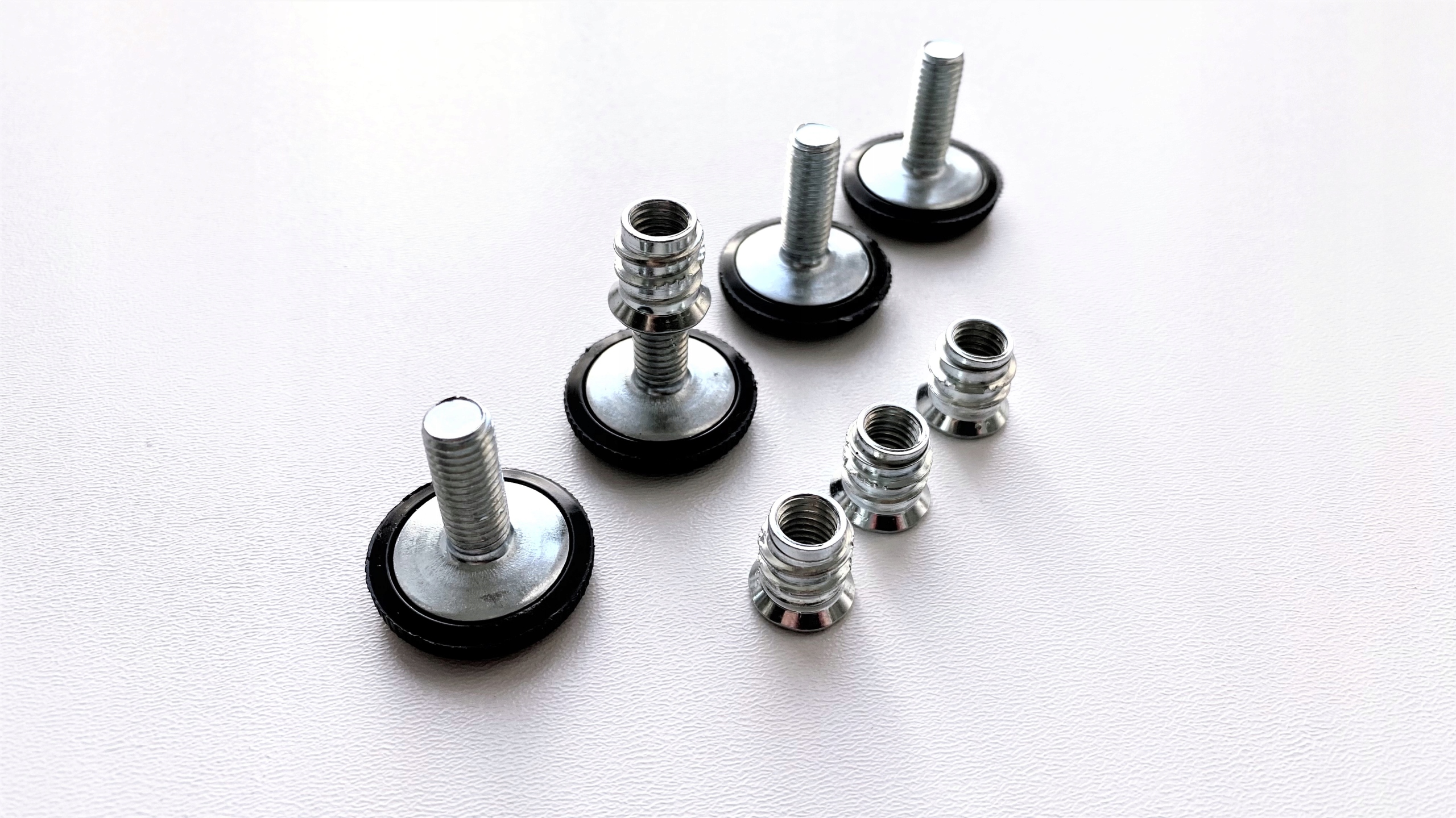 Stopka nóżka noga meblowa regulowana M8 z mufą - 4 zł - Allegro.pl ...