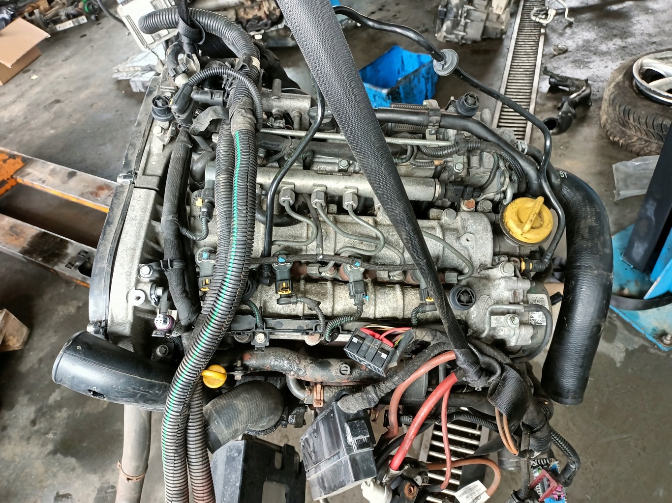 SILNIK OPEL VECTRA C 1.9CDTI Z19DTH 150KM za z Dynów - Allegro ...