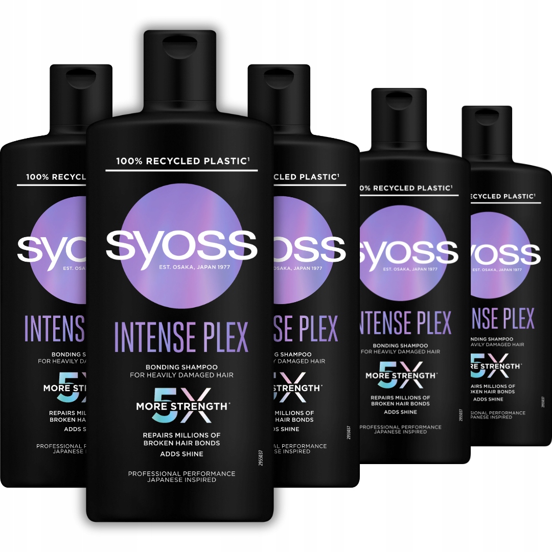 Syoss Intense Plex Profesjonlany Szampon do Włosów Mocno Zniszczonych ...
