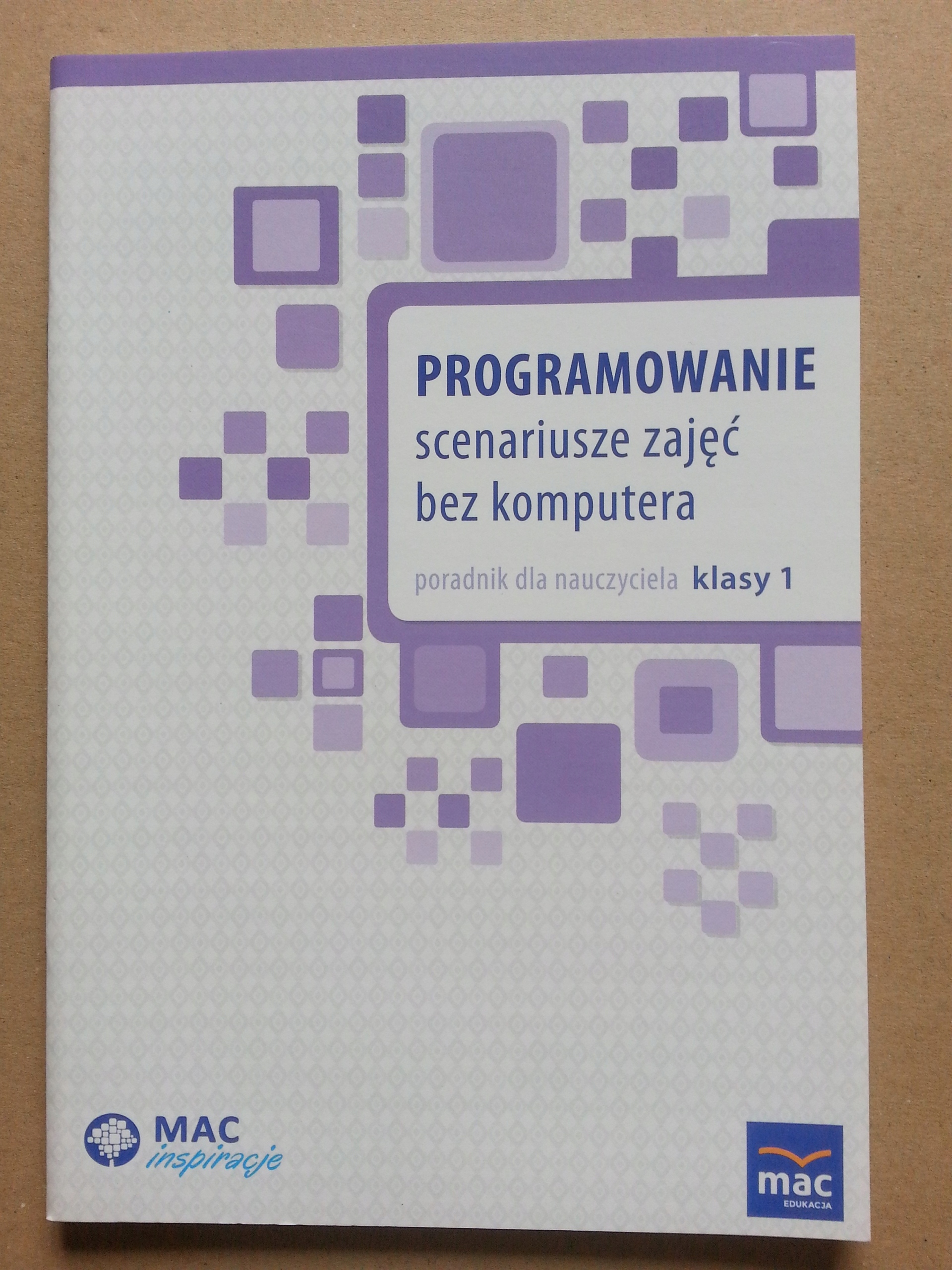 Programowanie scenariusze zajęć bez komputera poradnik dla nauczyciela ...