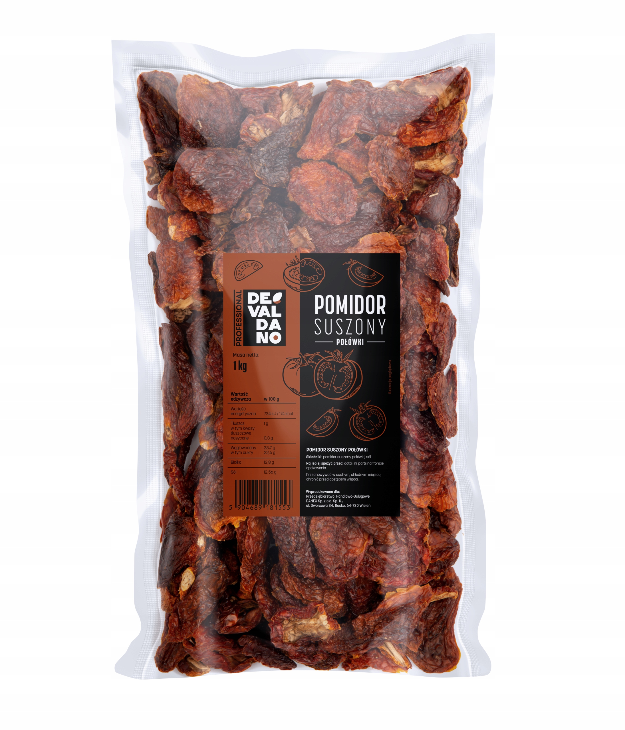 Suszone pomidory Devaldano 1000 g (5904689181553) • Cena, Opinie ...