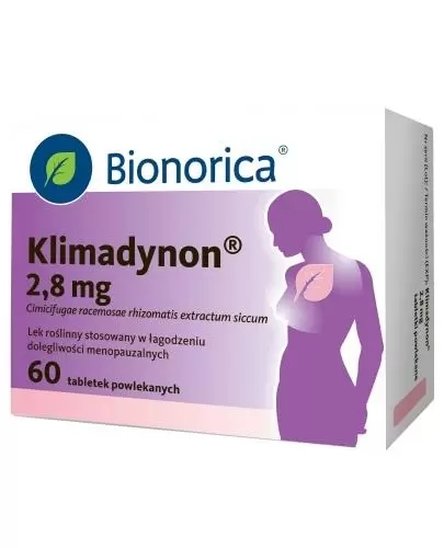 Klimadynon 60 tabletek menopauza (5909991189631) • Cena, Opinie ...