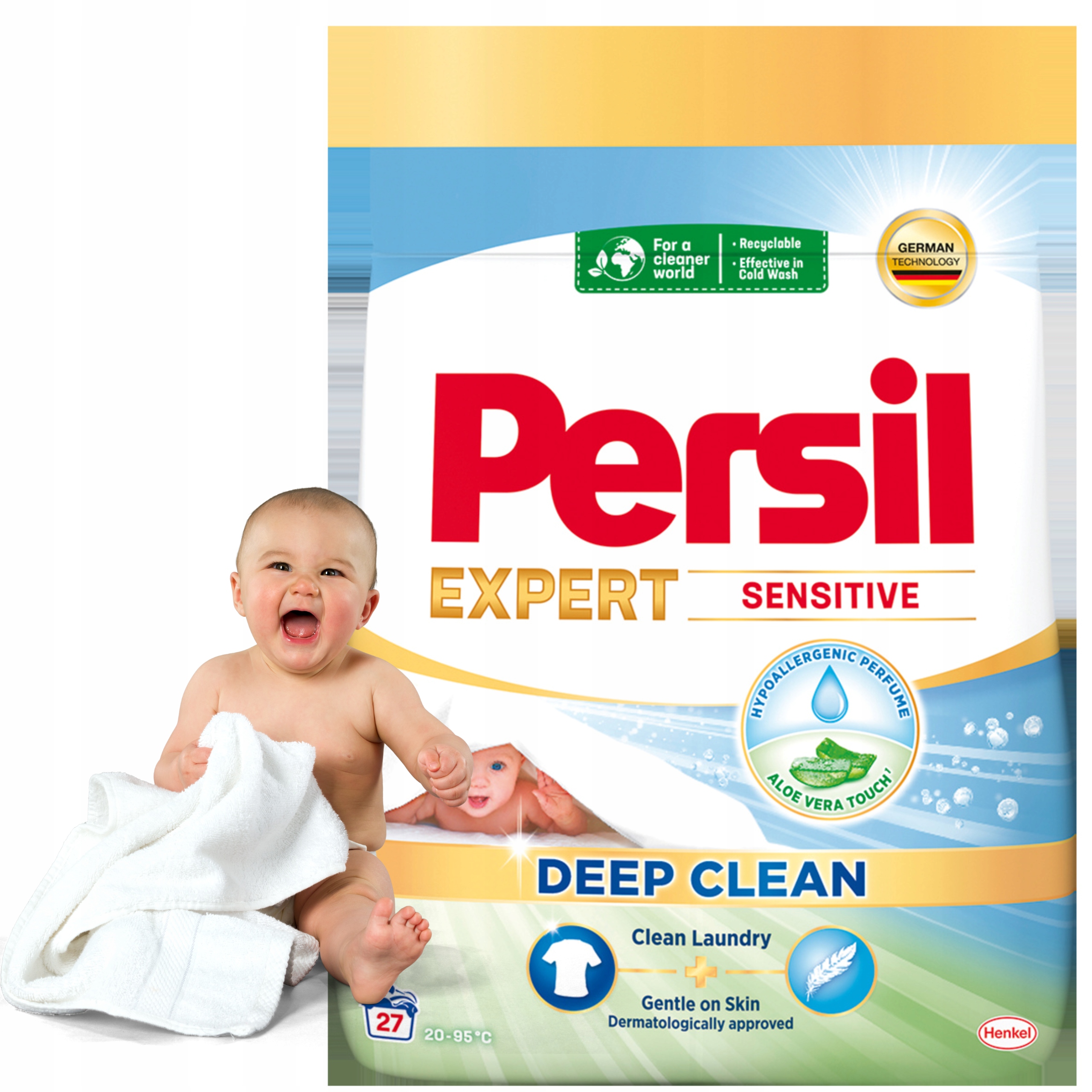 Proszek do prania PERSIL Deep Clean Expert Sensitive 1.485 kg ...