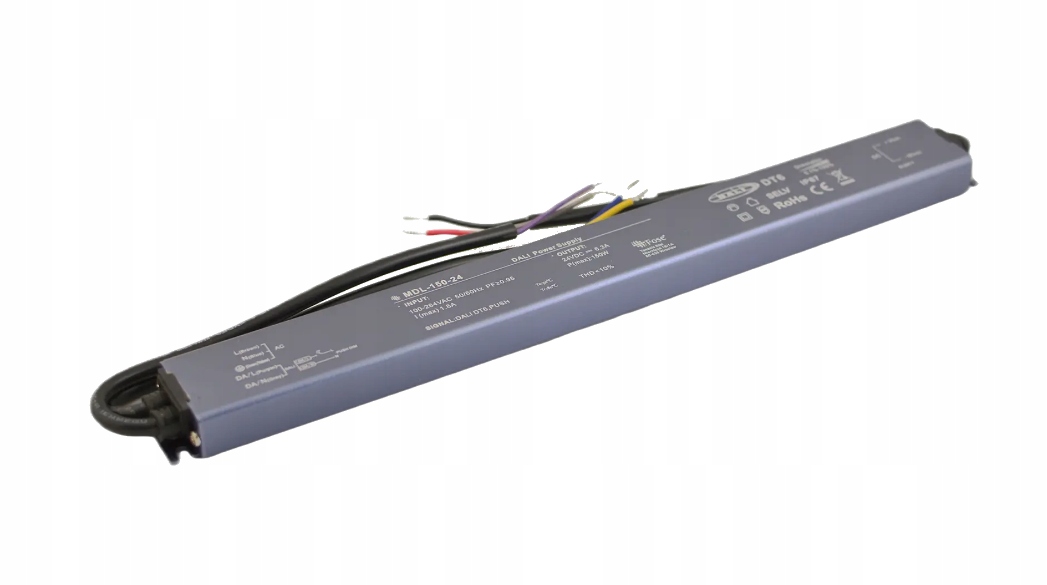 Zasilacz DALI/PUSH DIM 24V 150W IP67 PFC (5901289758666) • Cena, Opinie • Akcesoria 15593650273 ...