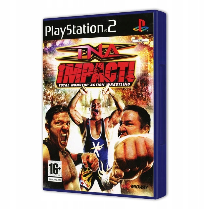 Gra TNA iMPACT! TOTAL NONSTOP ACTION WRESTLING Sony PlayStation 2 (PS2 ...