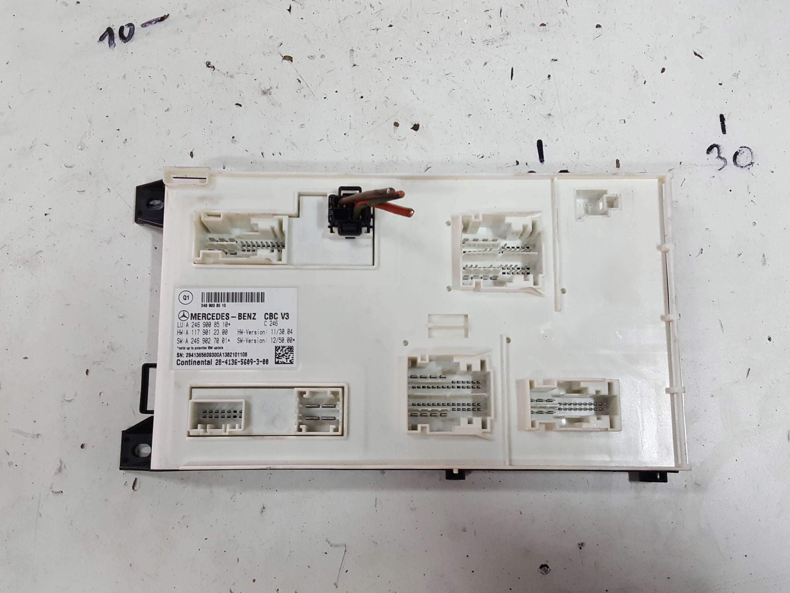 MERCEDES B W246 10r- MODUŁ STEROWNIK SAM za 80.00PLN z BIAŁOBRZEGI ...