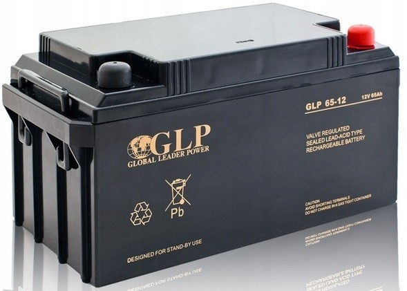 AKUMULATOR BATERIA AGM VRLA GLP 65AH 12V GLP65-12 GLP65 ZASILACZ UPS PIEC - Sklep, Opinie, Cena ...