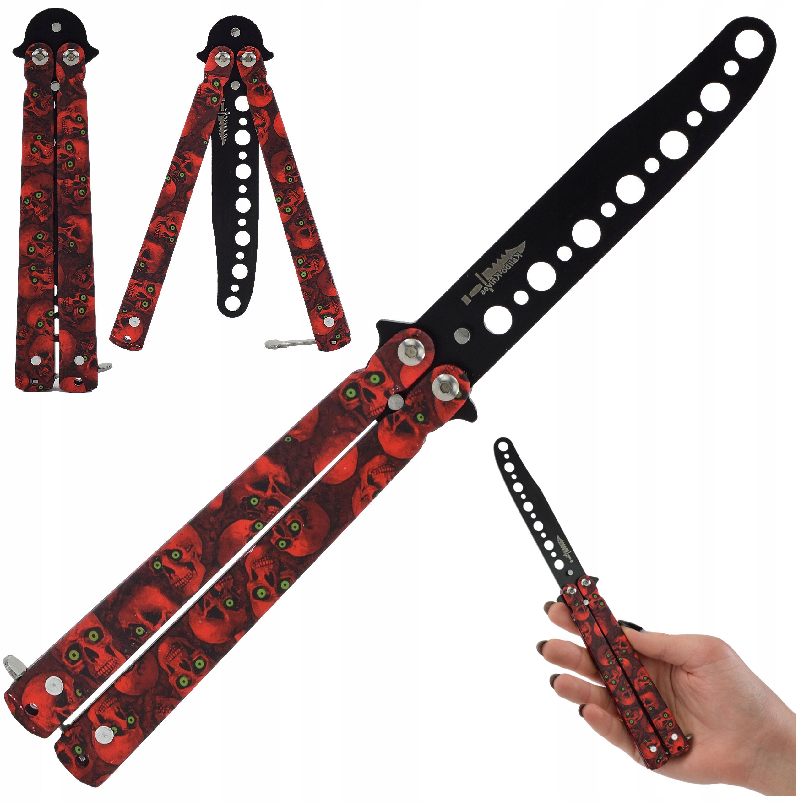 MOTYLOVÝ Tréninkový MOTYLEK TUPÝ pro Tréninkový nůž motýlek za 202 Kč ...