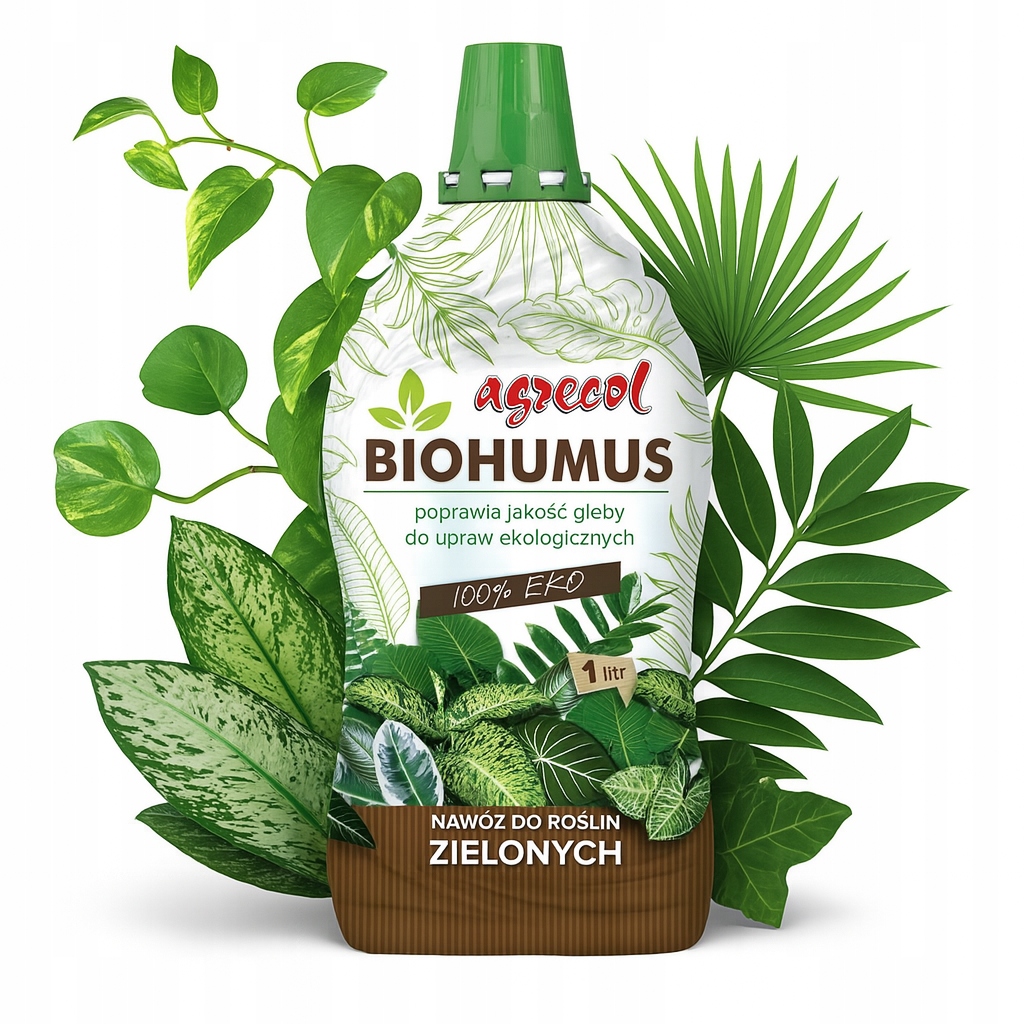 Nawóz Biohumus do roślin zielonych 1l Agrecol (5902341000716) • Cena ...