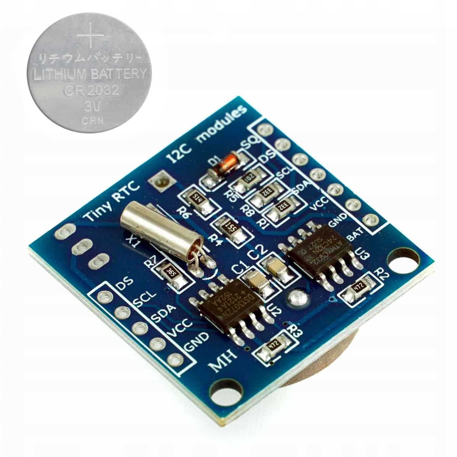 Moduł RTC DS1307 zegar czasu rzeczywistego - Sklep, Opinie, Cena w ... Moduł RTC DS1307 zegar czasu rzeczywistego - Sklep, Opinie, Cena w ...