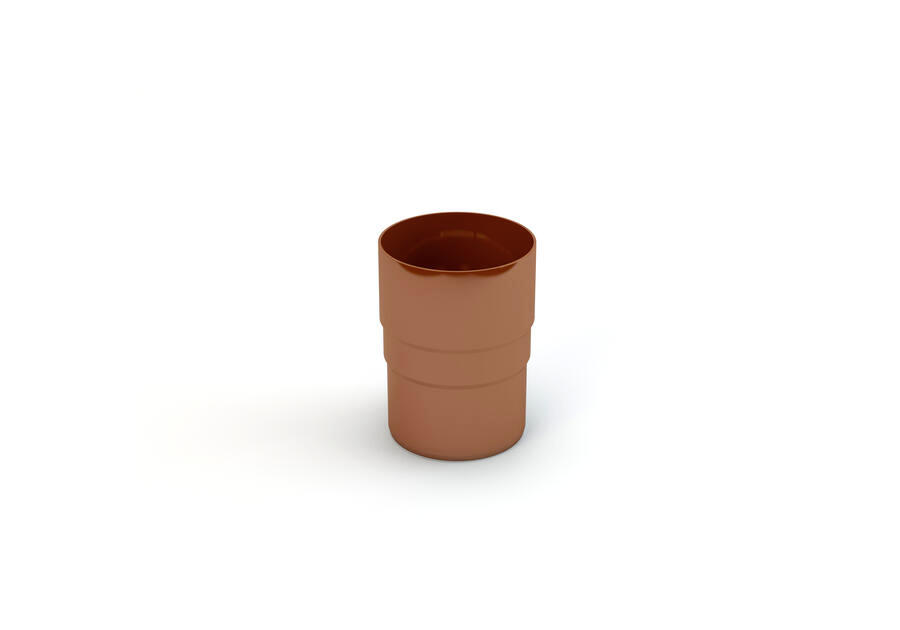 Złączka Rynny PCV kolor miedziany 63 mm brązowy (5905133804257) • Cena ...