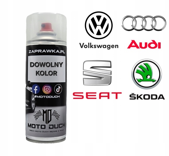 LAKIER SAMOCHODOWY VW AUDI SEAT SKODA KAŻDY KOLOR 5906667510157 za 54.99PLN z Białystok ...