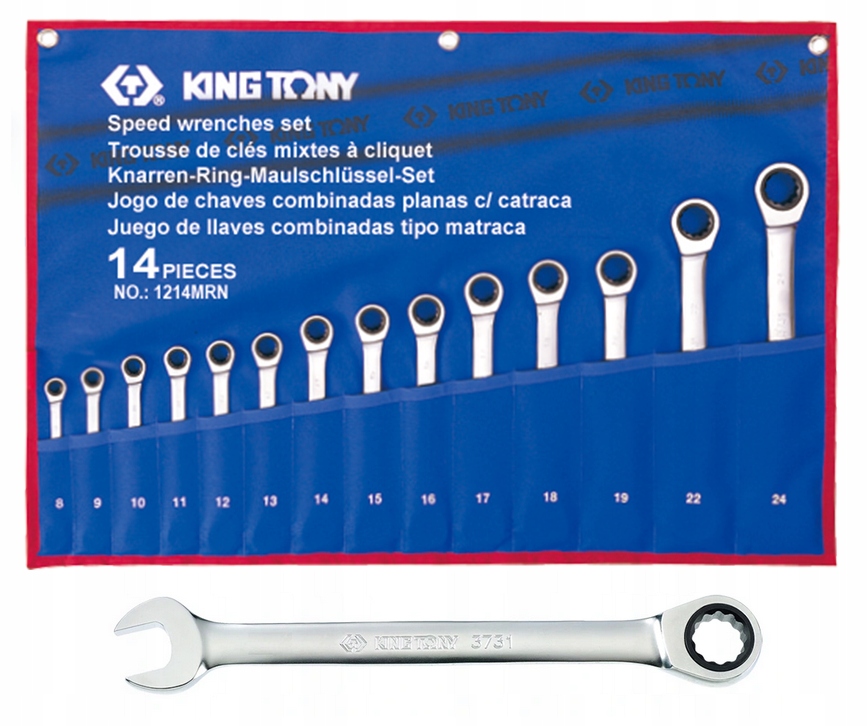 Klucze King Tony 12114mrn - Niska cena na Allegro.pl