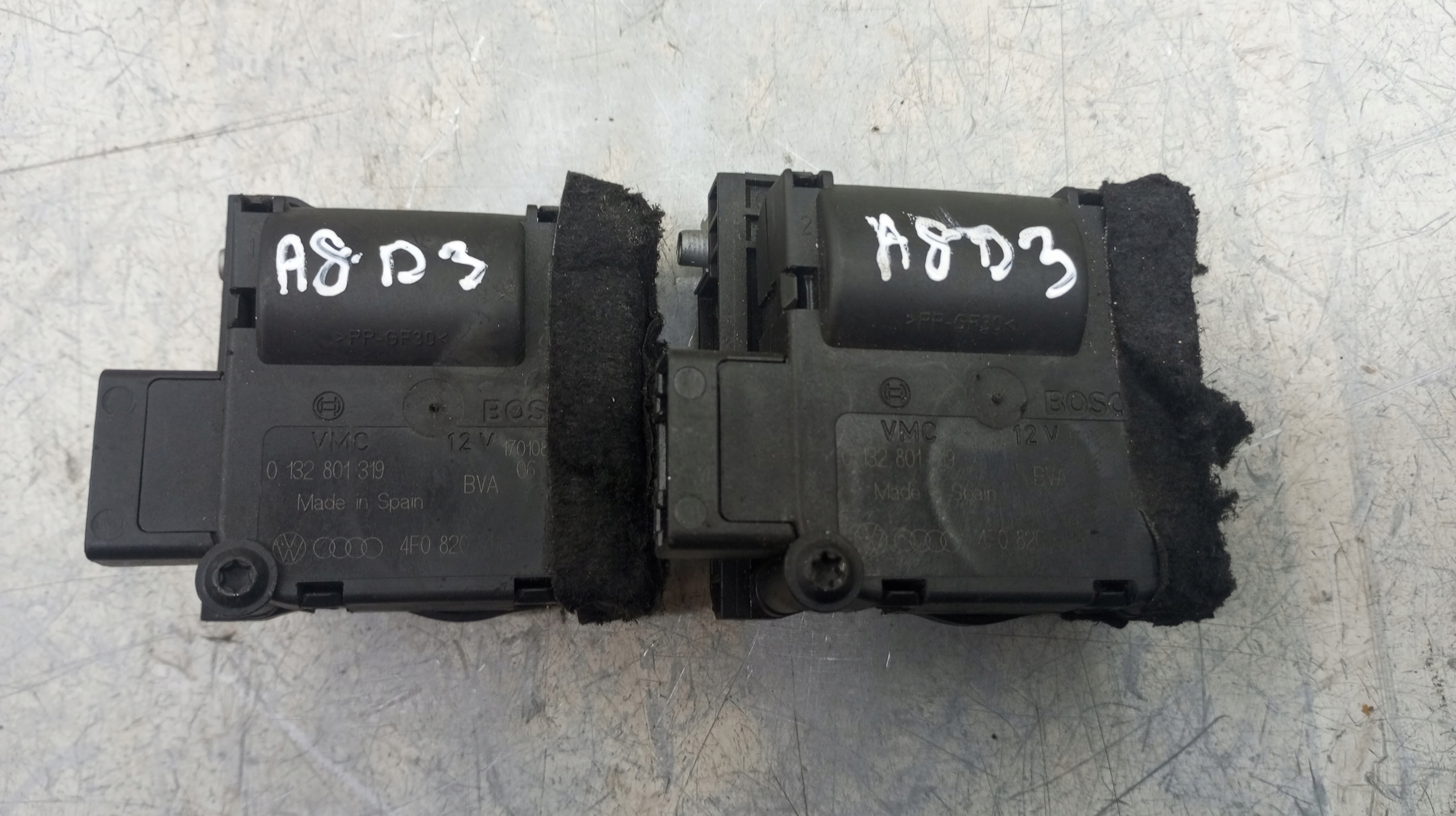 AUDI A8 D3 LIFT VW AUDI SILNICZEK NAGRZEWNICY 4F0820511B BOSCH ...