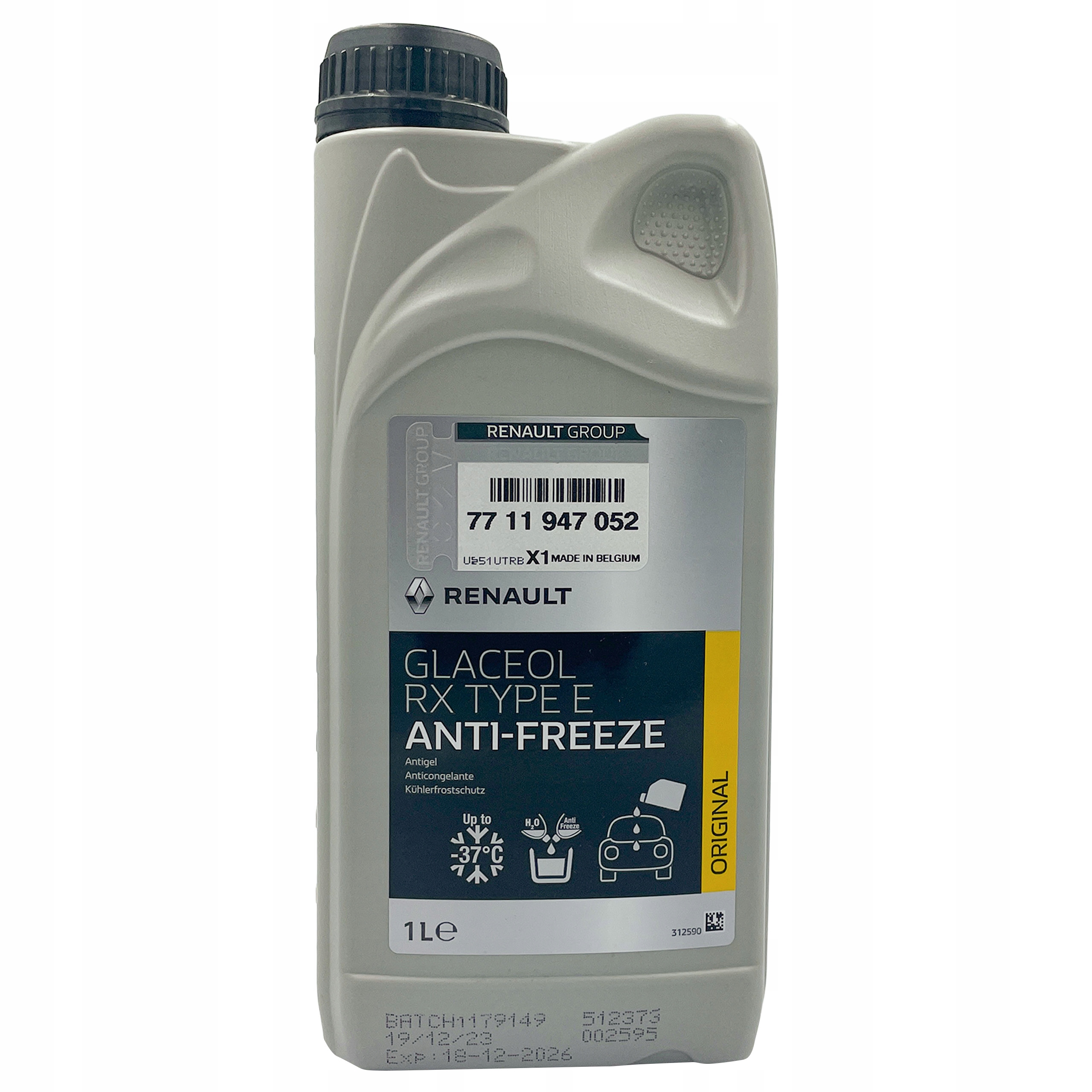 PŁYN DO CHŁODNIC RENAULT OE GLACEOL RX TYPE E 2L 7711947052 za 32,90 zł ...