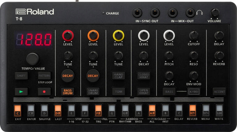 Roland AIRA Compact T-8 -groovebox synth 14475690904 - Sklepy, Opinie, Ceny w Allegro