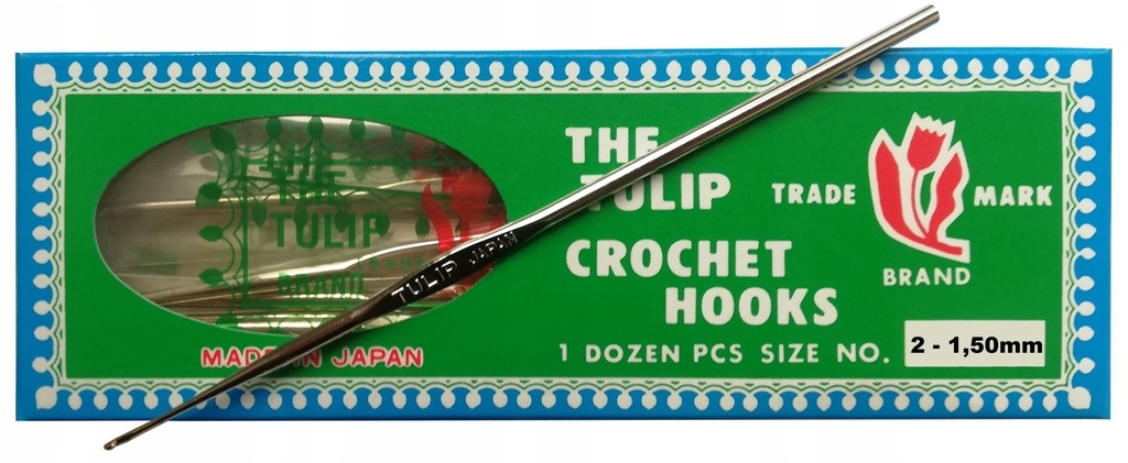 Szydełka japońskie rozm.2 TULIP 1,5mm • Cena, Opinie - Allegro