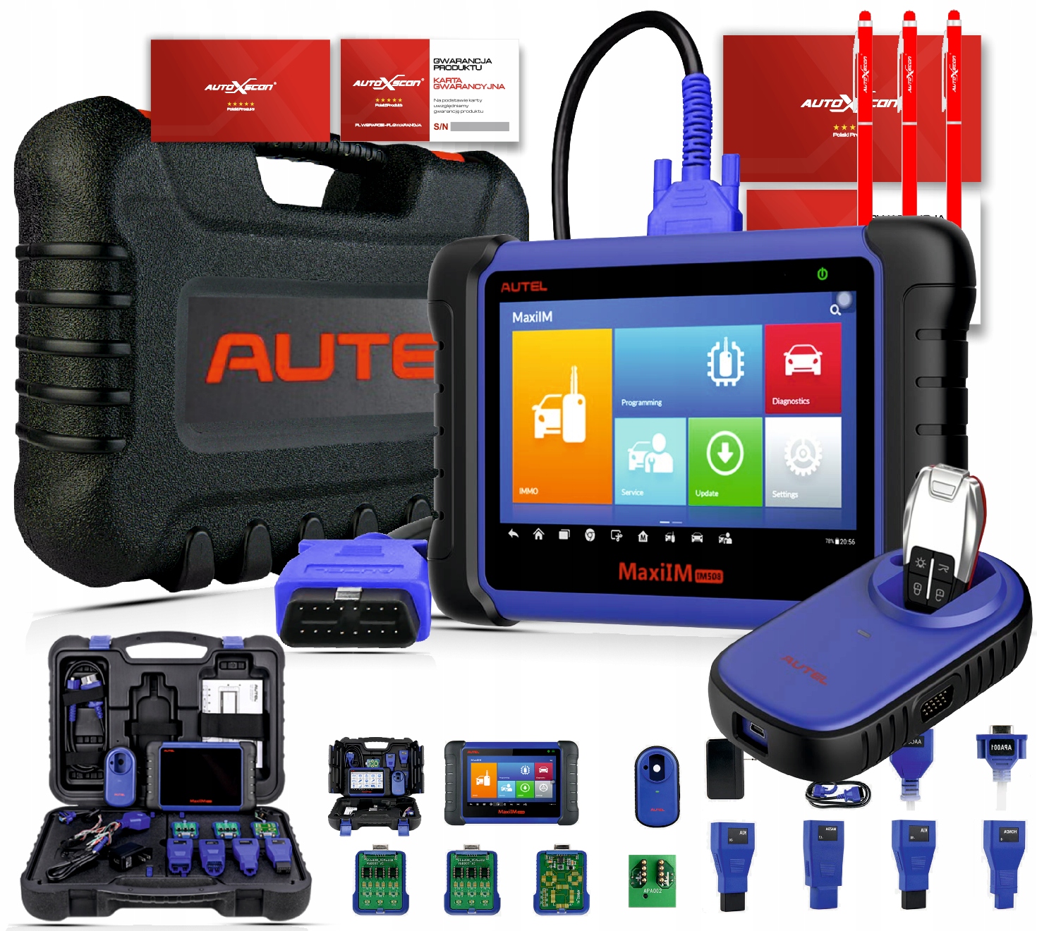 AUTEL IM508 PROGRAMATOR KLUCZY IMMO EPROM JPOLSKI 6937357204949 za 5400 ...