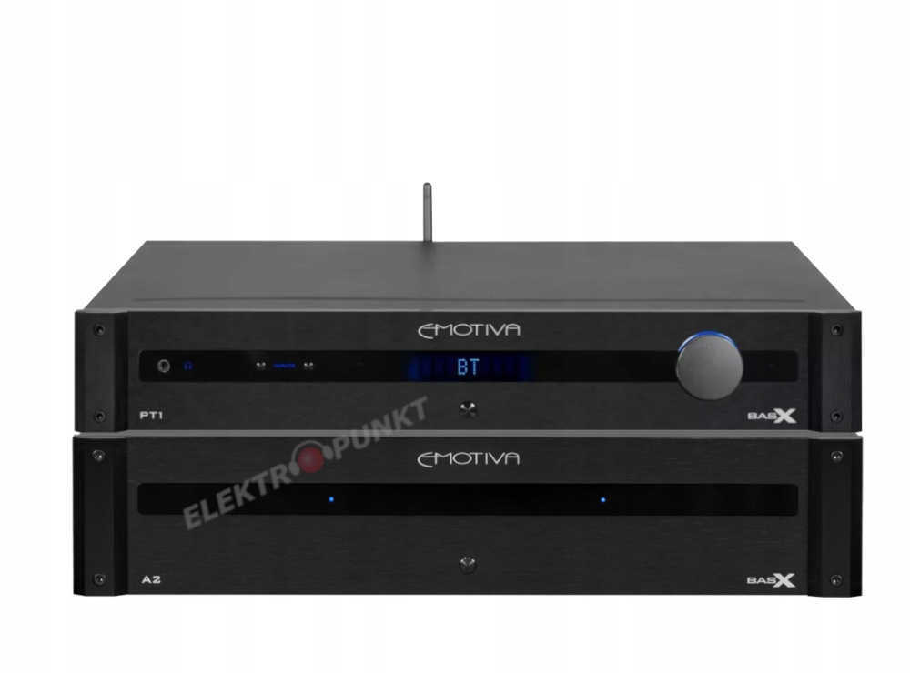 Emotiva BasX PT1 + Emotiva BasX A2 - 2 x 160W - Sklep, Opinie, Cena w ...