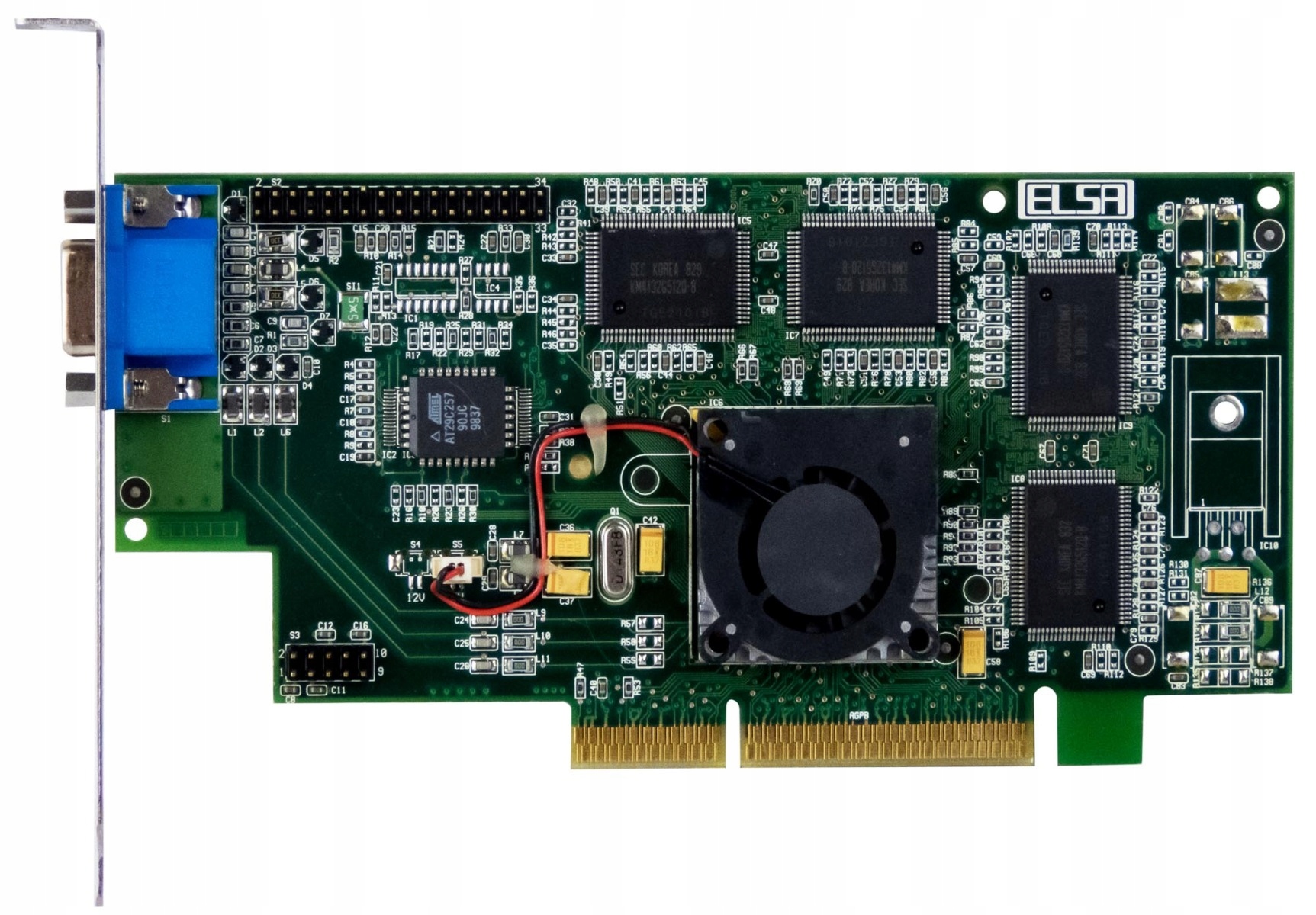 ELSA NVIDIA RIVA TNT 16MB ERAZOR II-A16 AGP • Cena, Opinie - Allegro