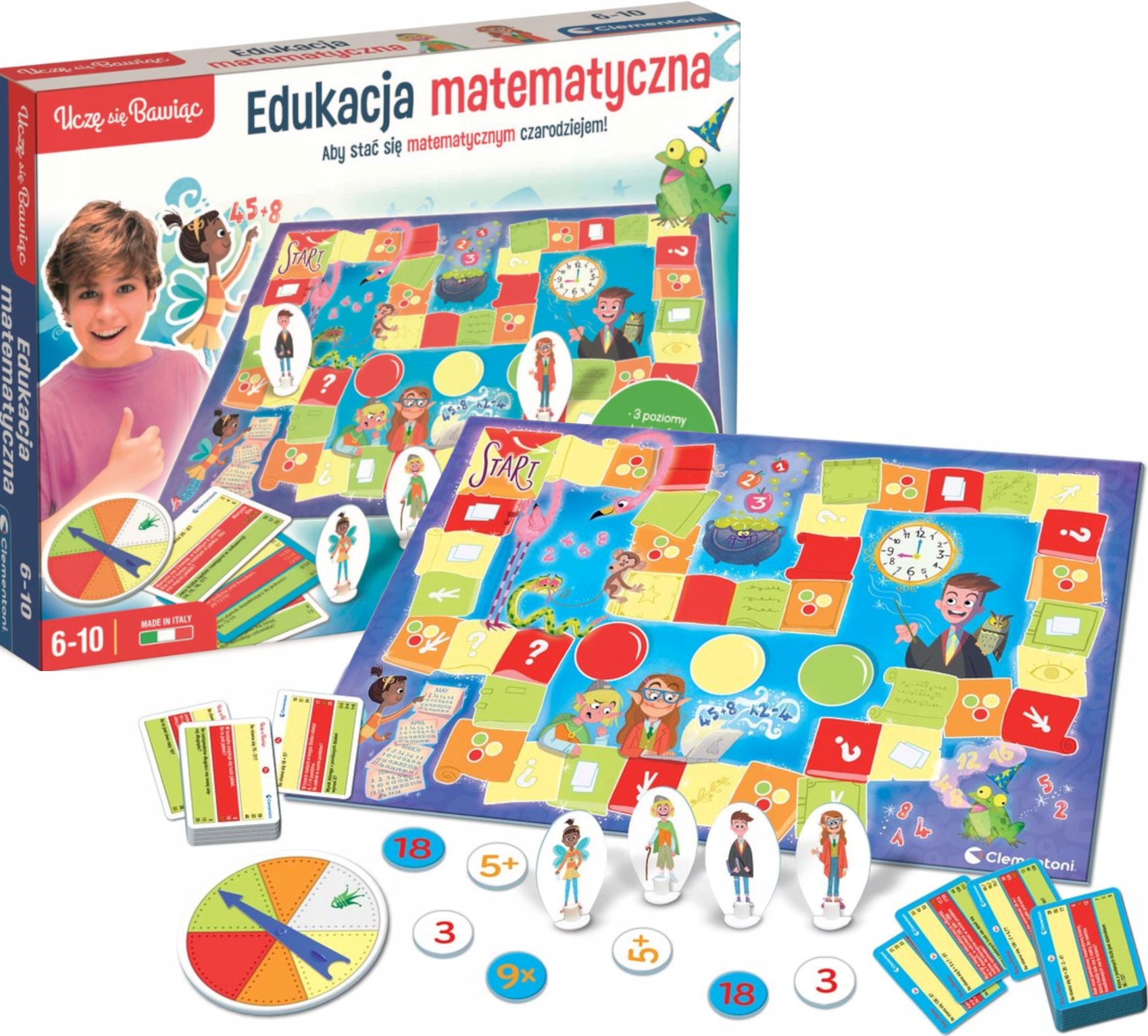 Tablica Matematyczna Gra w Kości - Niska cena na Allegro