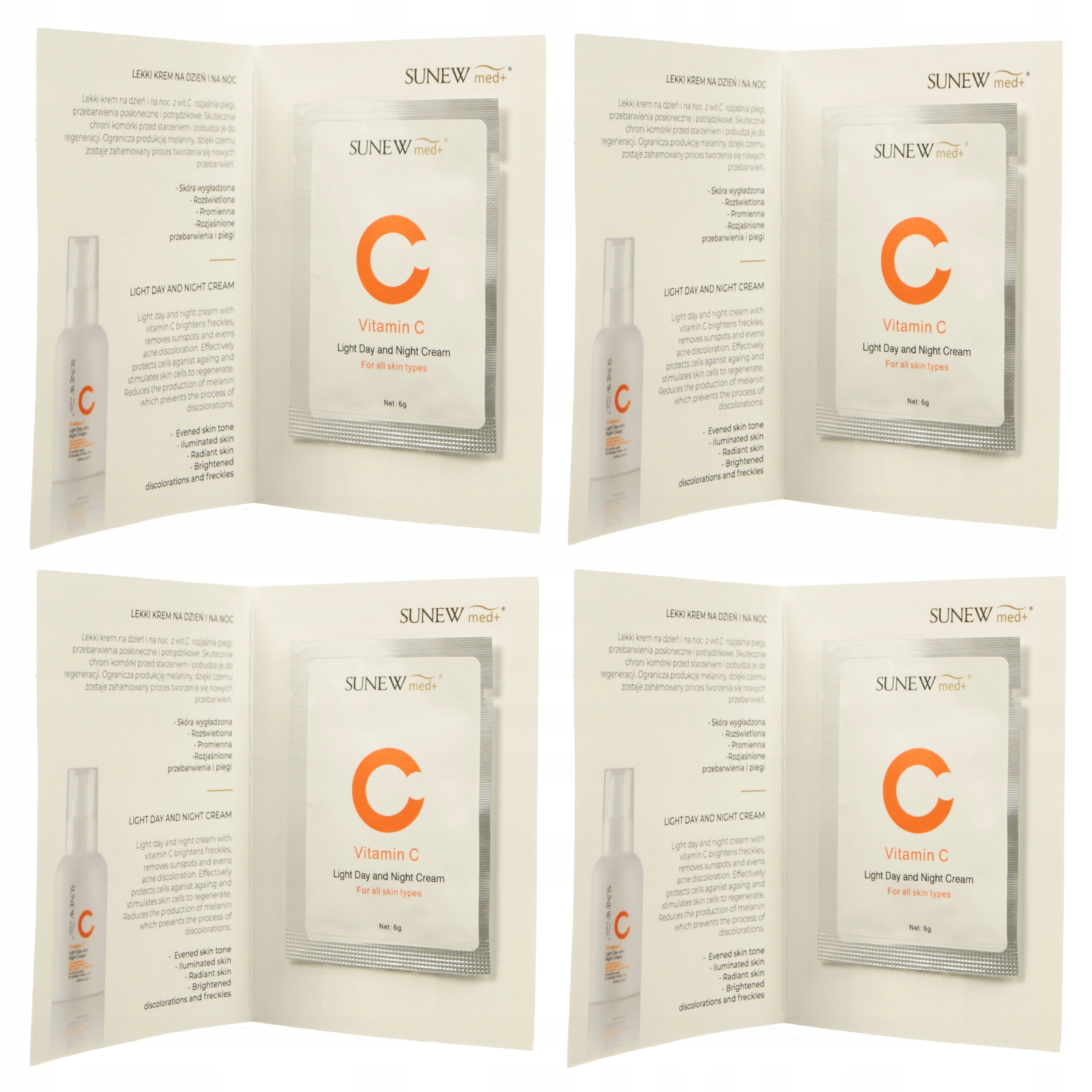 Krem wielozadaniowy do twarzy SunewMed+ vit c dzień i noc 6 ml ...
