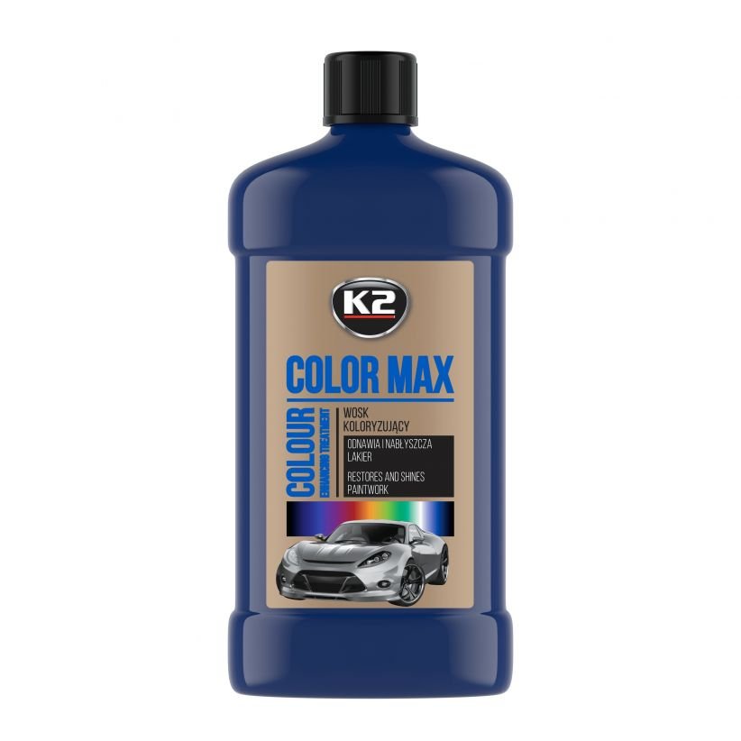 K2 COLOR MAX 500ML. GRANATOWY WOSK KOLORYZUJĄCY DO SAMOCHODU ...