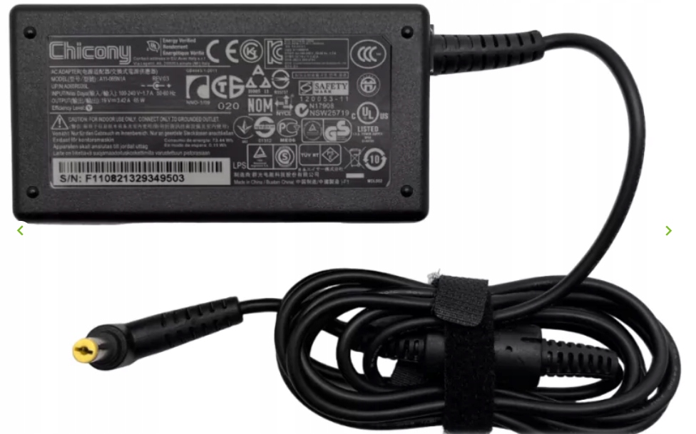 NAPÁJECÍ ZDROJ / ADAPTÉR pro notebook ASUS A18-065n3a 19V 3.42A 65W ...