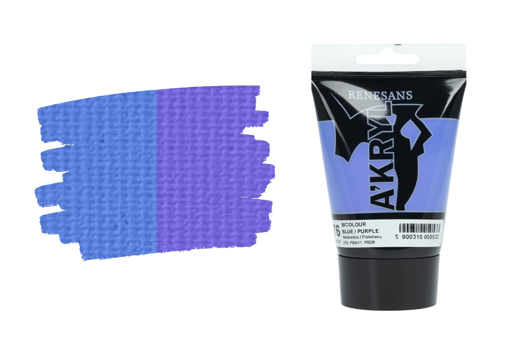 Farby akrylowe Renesans fioletowy 1 szt. 100 ml (5900310050533) • Cena ...