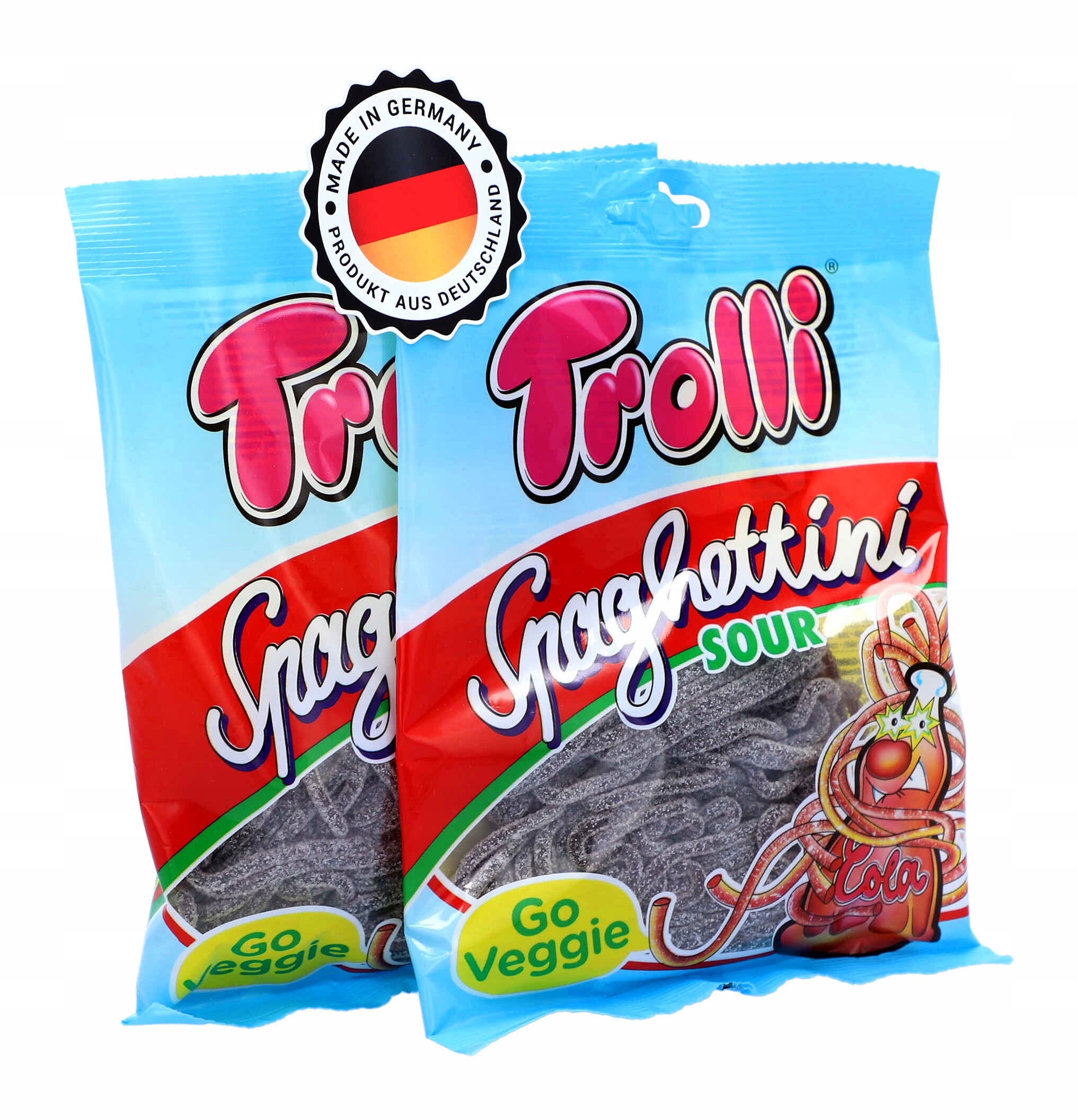 Želé Cola Coli Kyslé TROLLI Spaghettini 100g DE za 1,22 € - Allegro