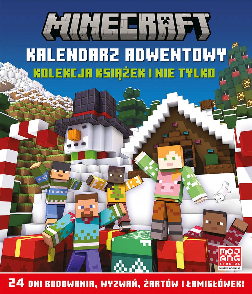 Minecraft Kalendarz adwentowy Praca zbiorowa Książki dla dzieci ...