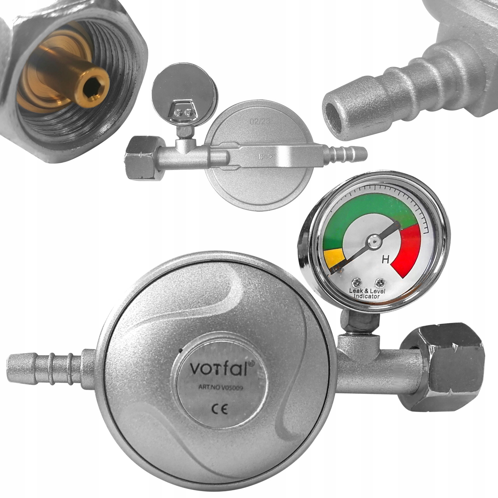 MANOMETR REDUKTOR NA WĄŻ GAZOWY GAZU BUTLI 11 KG - Sklep, Opinie, Cena w Allegro