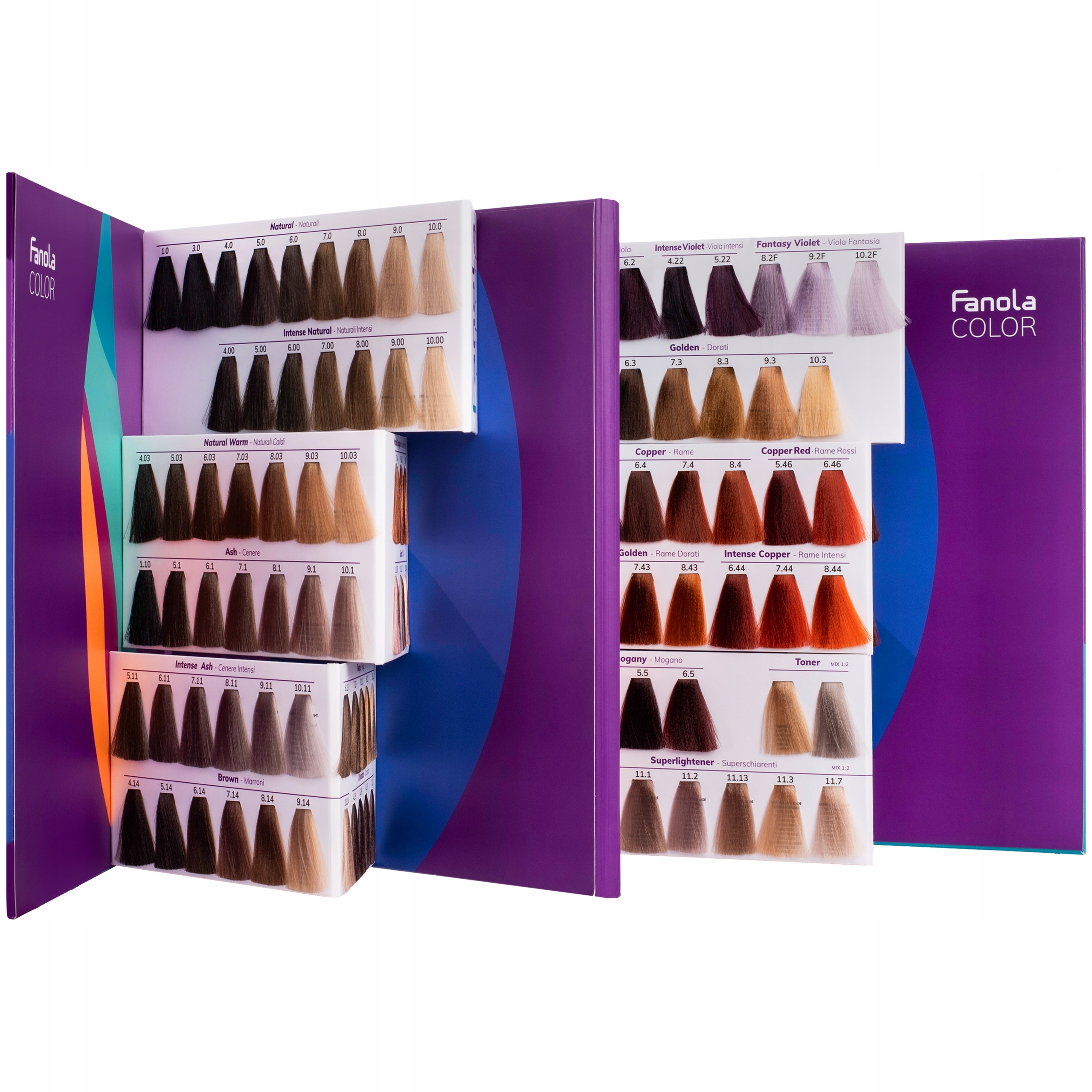 Fanola paleta kolorów farb Crema Colore 12956902864 - Allegro.pl