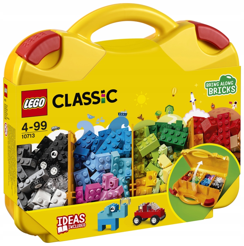 LEGO Classic 10713 Kreatywna walizka (5702016111330) • Cena, Opinie ...