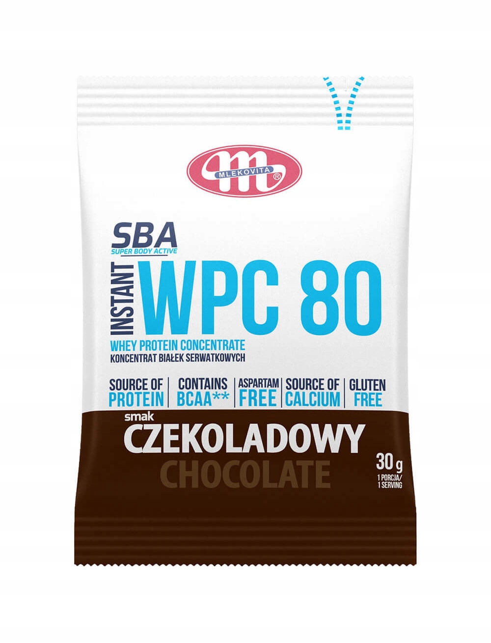 WPC 80 SBA MLEKOVITA Czekoladowy Instant 30g - 5900512984667 - 13447990290 - Allegro