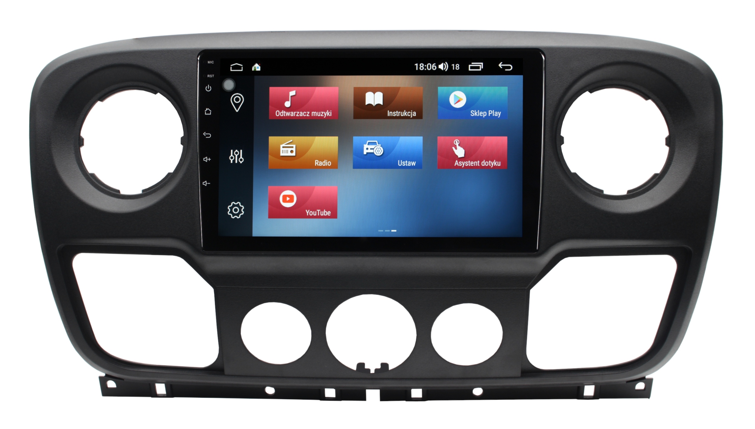 RADIO NAWIGACJA GPS RENAULT MASTER III 2010-2018 ANDROID - Sklep ...
