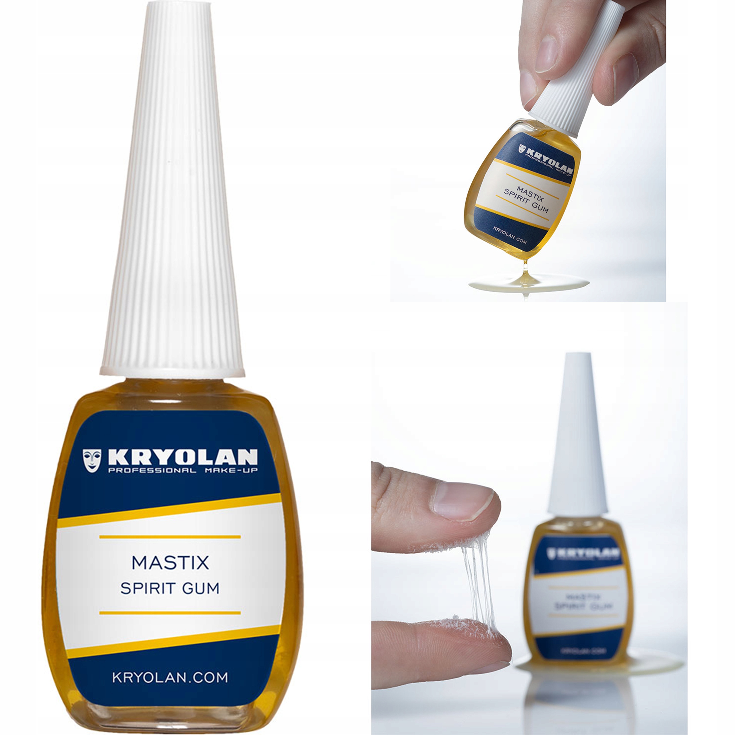 Kryolan 2001 klej mastix spirit gum do włosów i zarostów 12 ml (4041762097613) • Cena, Opinie ...