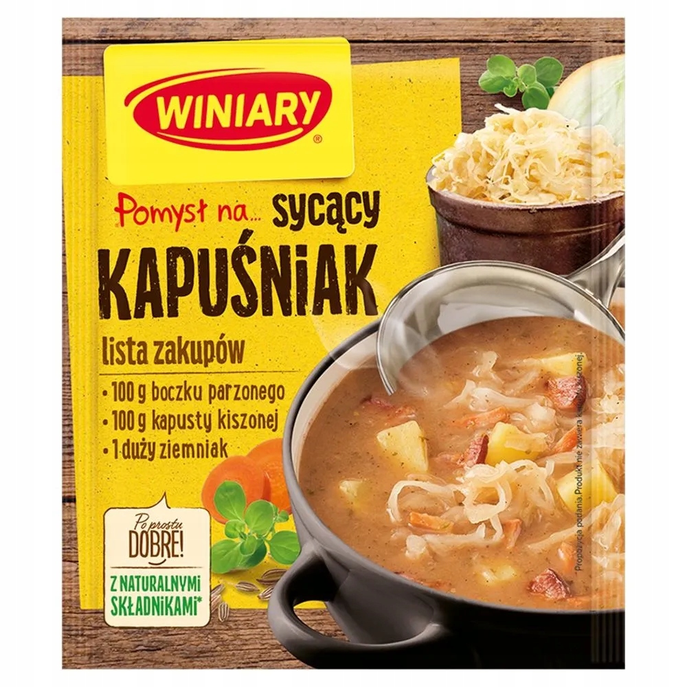 WINIARY Pomysł Na SYCĄCY KAPUŚNIAK 42g (8445291308800) • Cena, Opinie ...