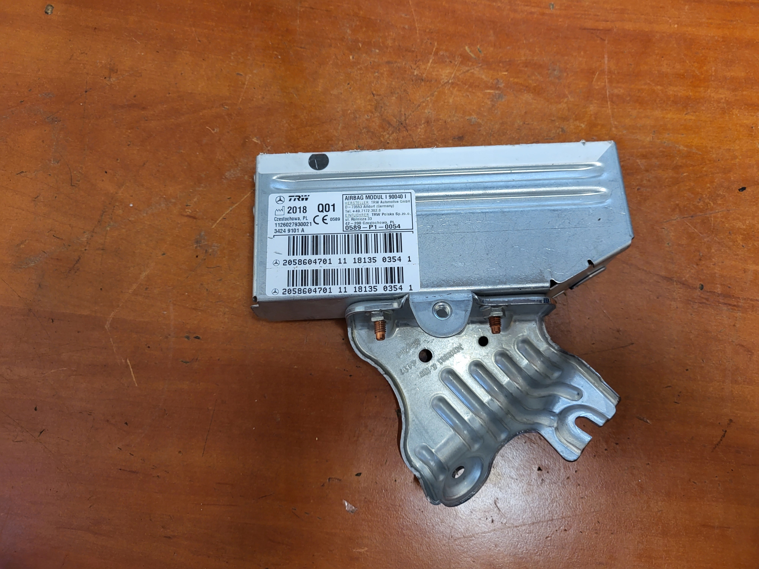 AIR BAG LEWA TYLNEJ KANAPY W205 CABRIO A2058604701 za 199.00PLN z ...