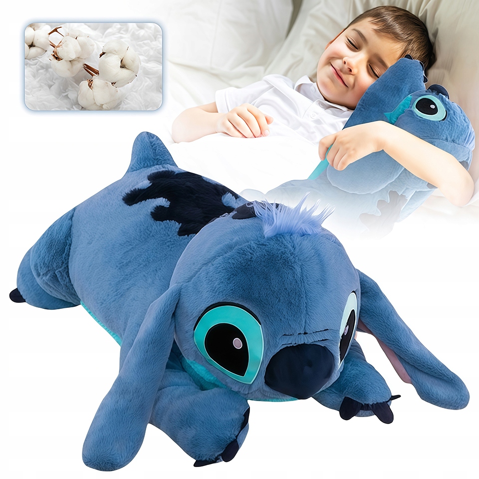 DUŻA PRZYTULANKA STICH MIŚ PLUSZAK ZABAWKA LILO I STICH PLUSZAK 60cm ...