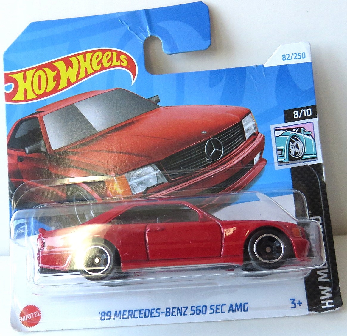 HOT WHEELS MERCEDES BENZ 560 SEC AMG '89 HW MODIFIED BLISTER za 344 ...