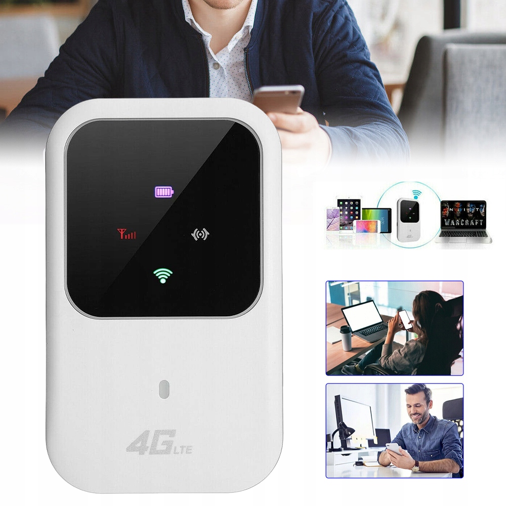 Mobilní router NCRealher přenosný 4G LTE WiFi Router - Allegro