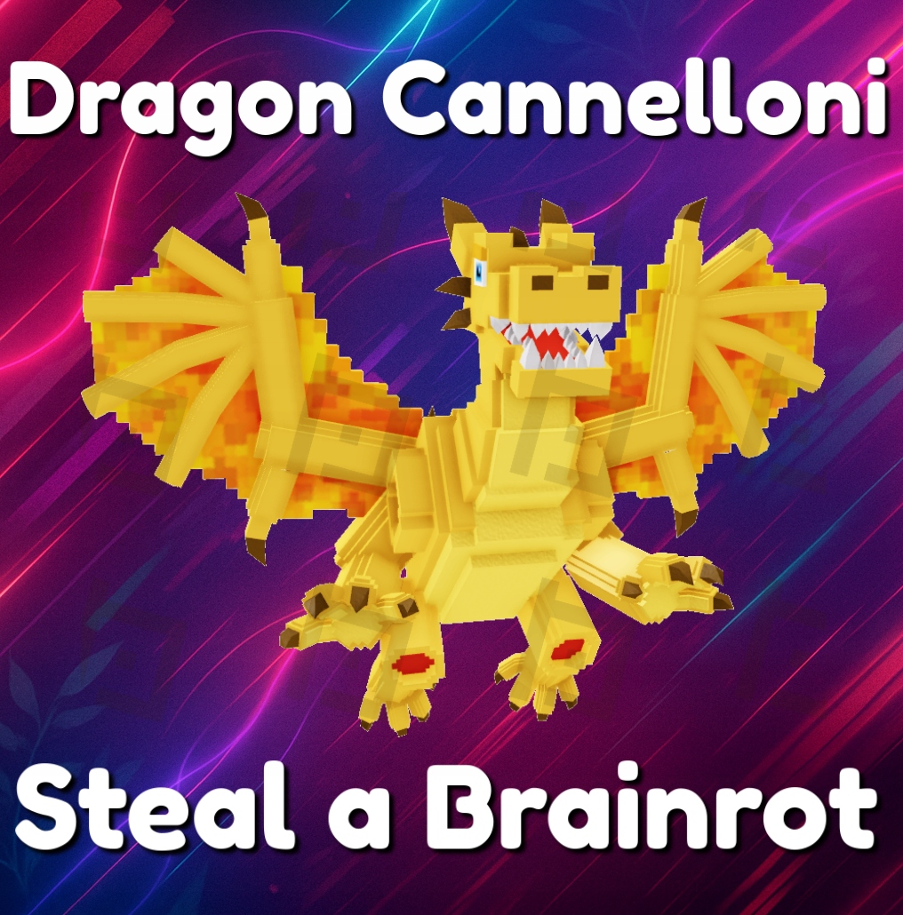 Dragon Cannelloni w Steal a Brainrot |Brainrot gra|Roblox| - Vroda
