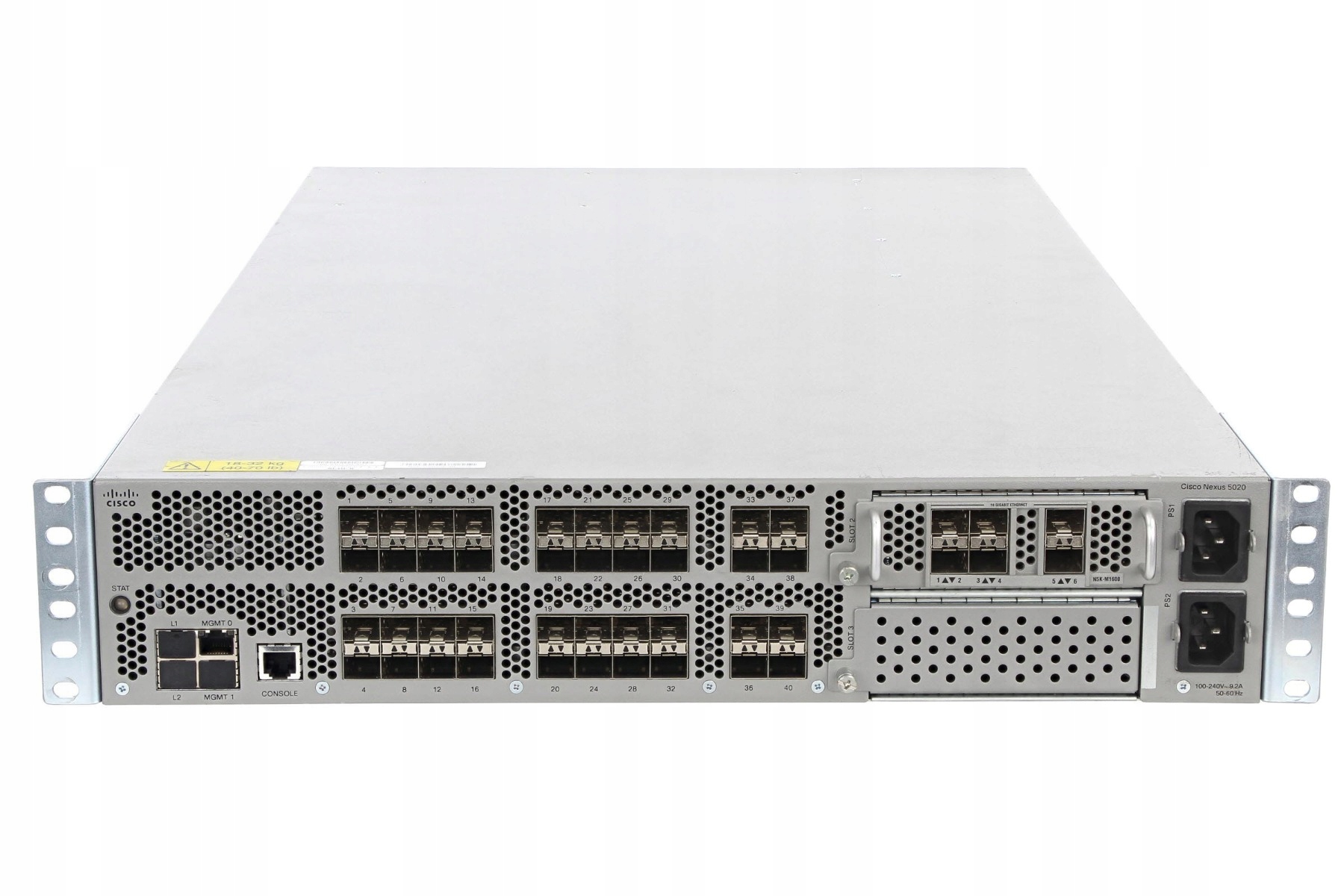 Cisco Nexus N5K-C5020P-BF Switch 40x 10Gb SFP+ Por - Sklep, Opinie ...